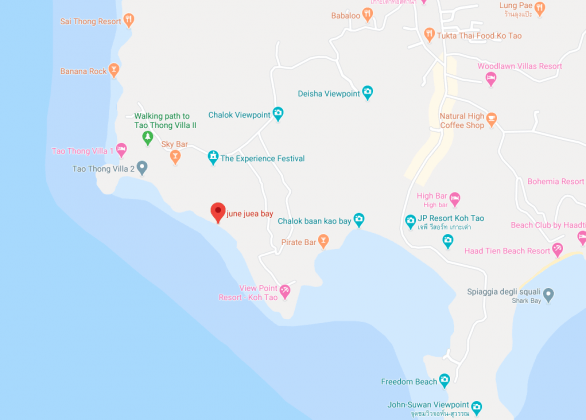 June Juea Bay South West Koh Tao | Funky Turtle